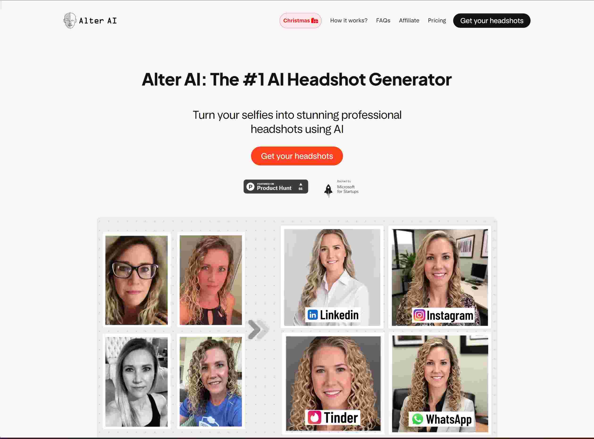 AI Head Generator首页 - 在线AI随机女孩图像生成器(getalter.ai) - 酷米站长网