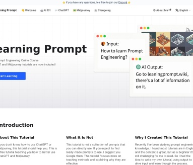 Learning Prompt首页 - 免费的 Prompt Engineering 教程（中文开源）(learningprompt.wiki ...