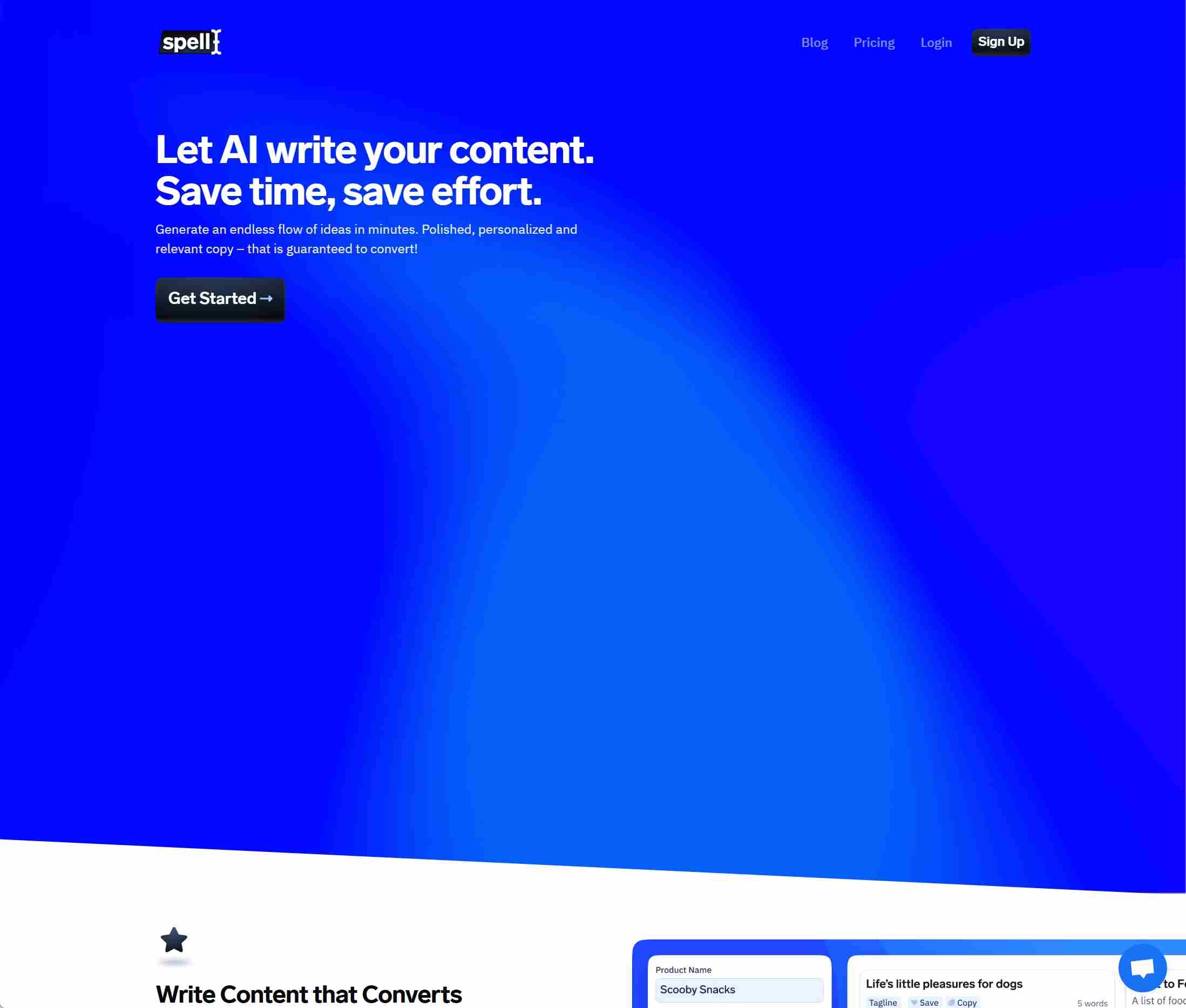 Spell.tools首页 - 高颜值AI内容营销创作工具(spell.tools) - 酷米站长网